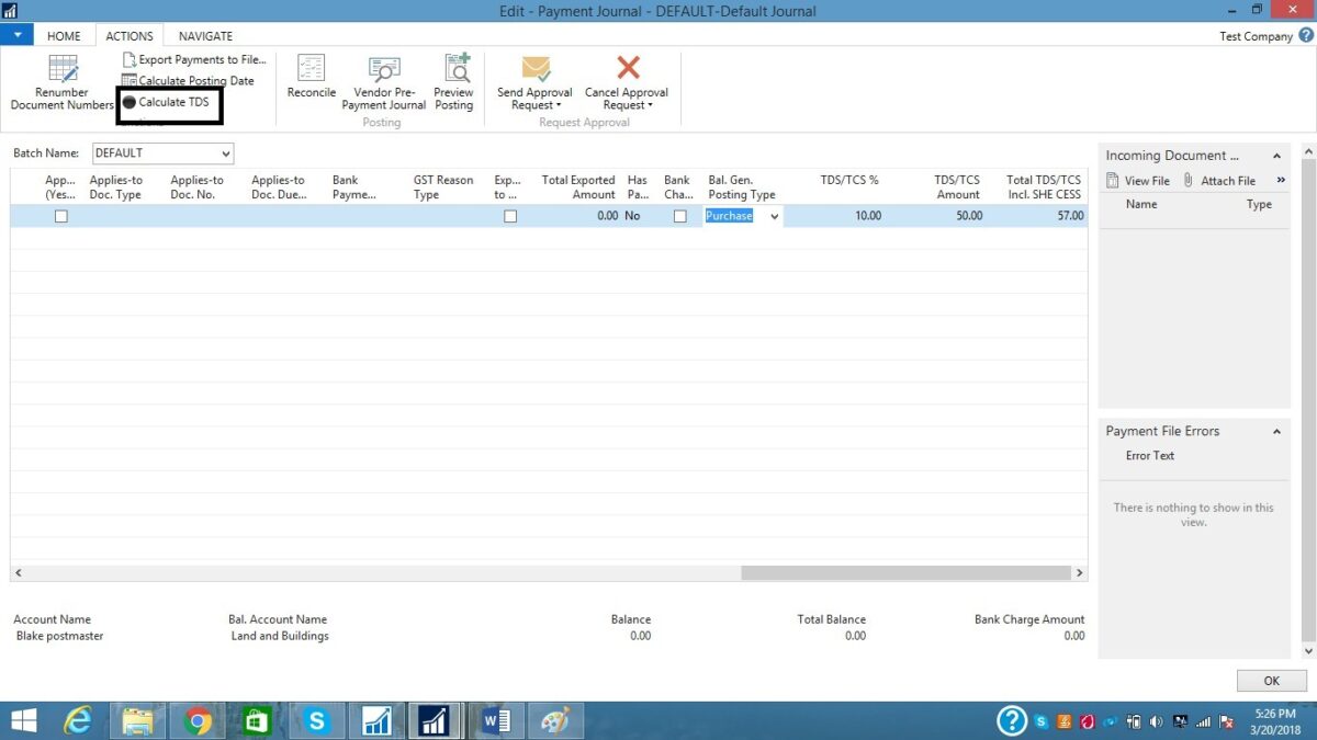 How we can make TDS payment to some vendor? - Microsoft Dynamics Partner