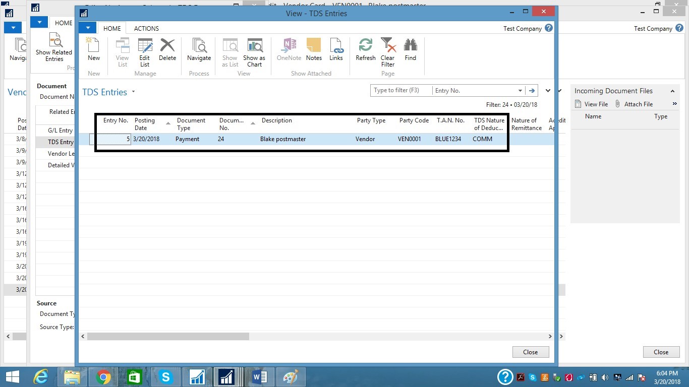 How we can make TDS payment to some vendor? - Microsoft Dynamics Partner